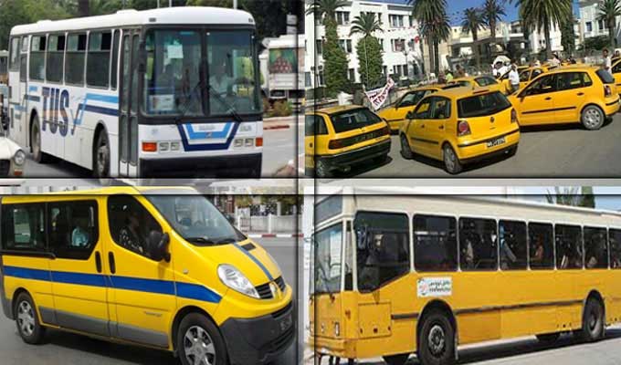Tunisie: Annulation des protestations des professionnels du transport ...