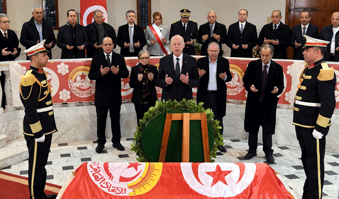 Kaies Saied préside la cérémonie de commémoration de l'assassinat du ...
