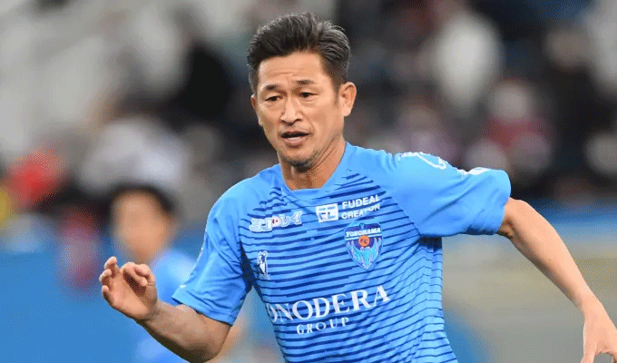 Foot: "King Kazu " (55 ans) s'engage avec un club de D2 portugaise à titre de prêt