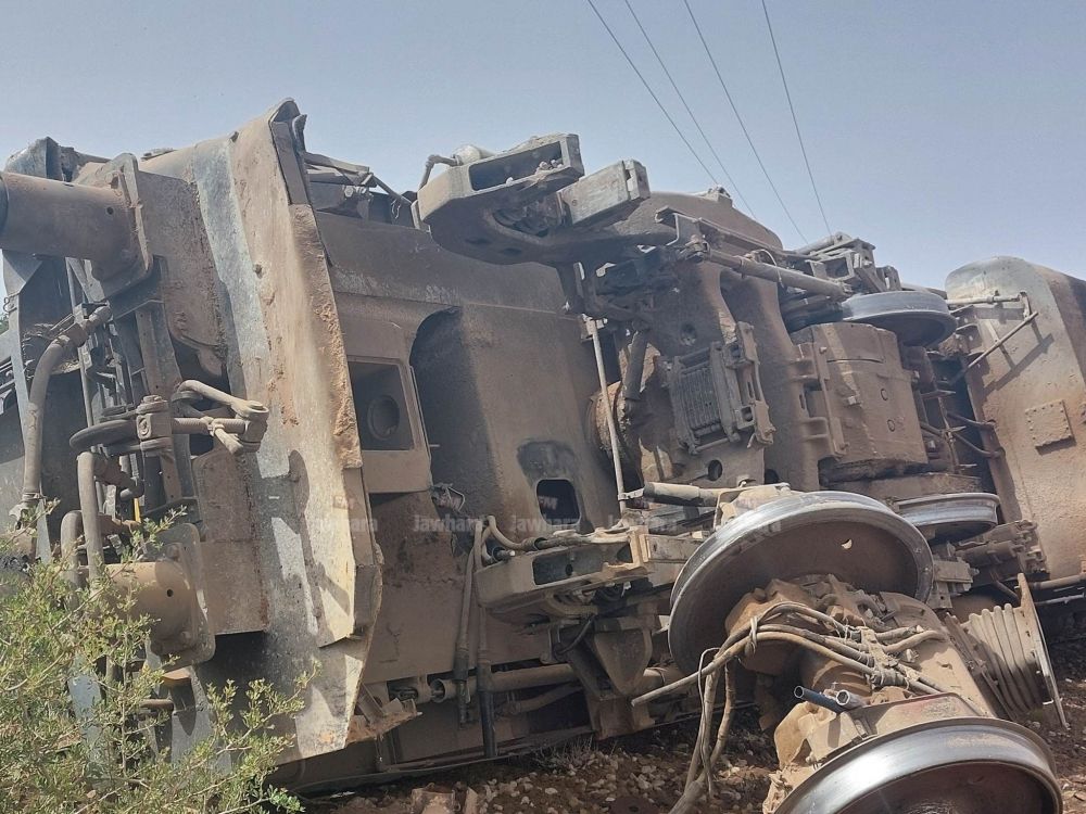 Sousse : Déraillement de train à Msaken (photos) - Directinfo