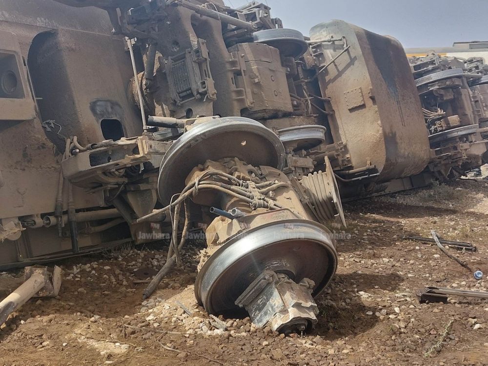 Sousse : Déraillement de train à Msaken (photos) - Directinfo