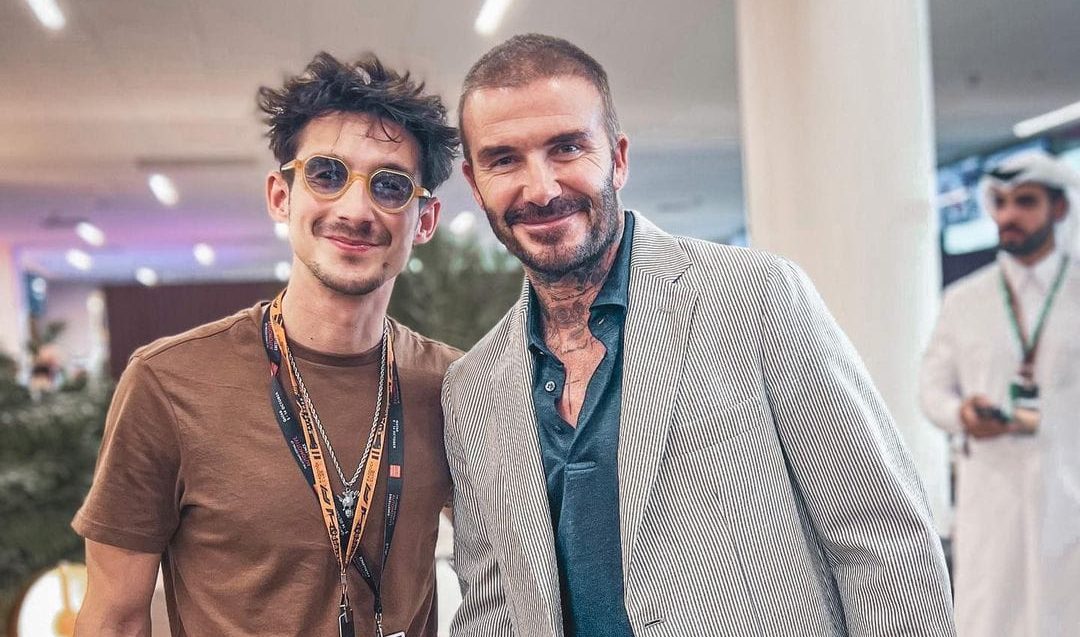 L’Influenceur tunisien Samy Chaffaï rencontre David Beckham et ...