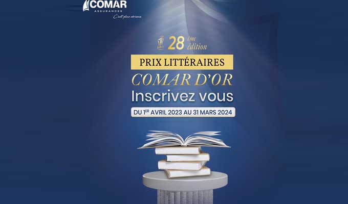 28ème édition COMAR D'OR : Liste définitive des livres participants