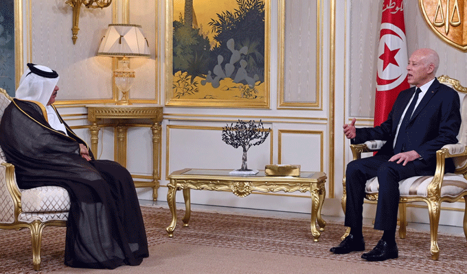 Kais Saïed reçoit l'ambassadeur du Qatar à Tunis