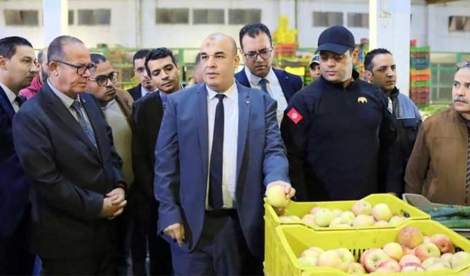 Tunisie: Visite surprise du gouverneur de Ben Arous au marché de gros ...