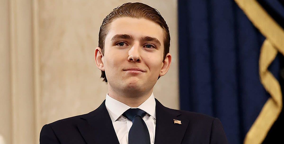 Le fils de Donald Trump, Barron Trump, futur président des États-Unis ...