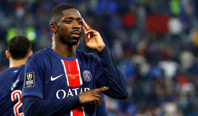 France : Ousmane Dembélé sacré meilleur joueur de Ligue 1