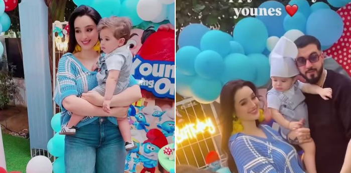 Sanfara et Ahlem Fekih fêtent le premier anniversaire de leur fils ...