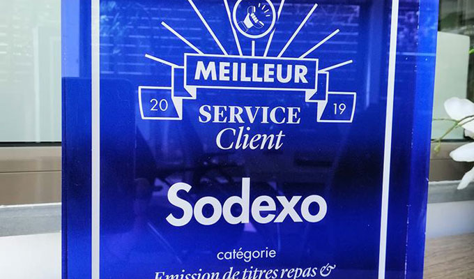 SODEXO meilleur service client 2019 - WMC