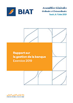 Rapport d'activité : BIAT, bilan exercice 2019 - WMC