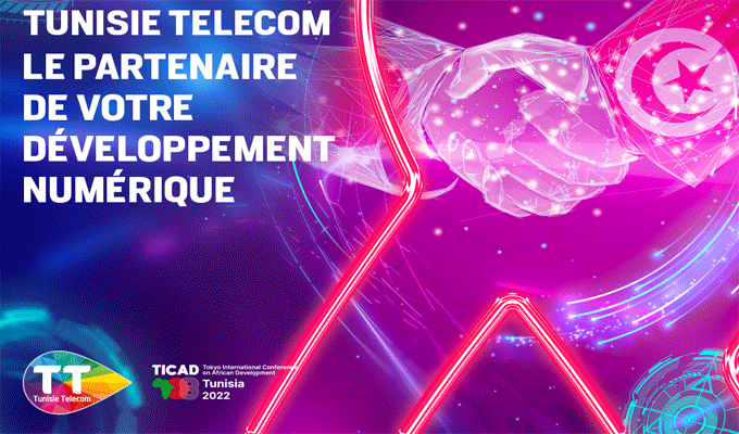 Toujours au service de l’innovation, Tunisie Telecom partenaire de la TICAD 8 - WMC