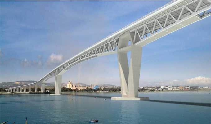 Pont de Bizerte : livraison prévue en septembre 2027, plus de 70 % des ...