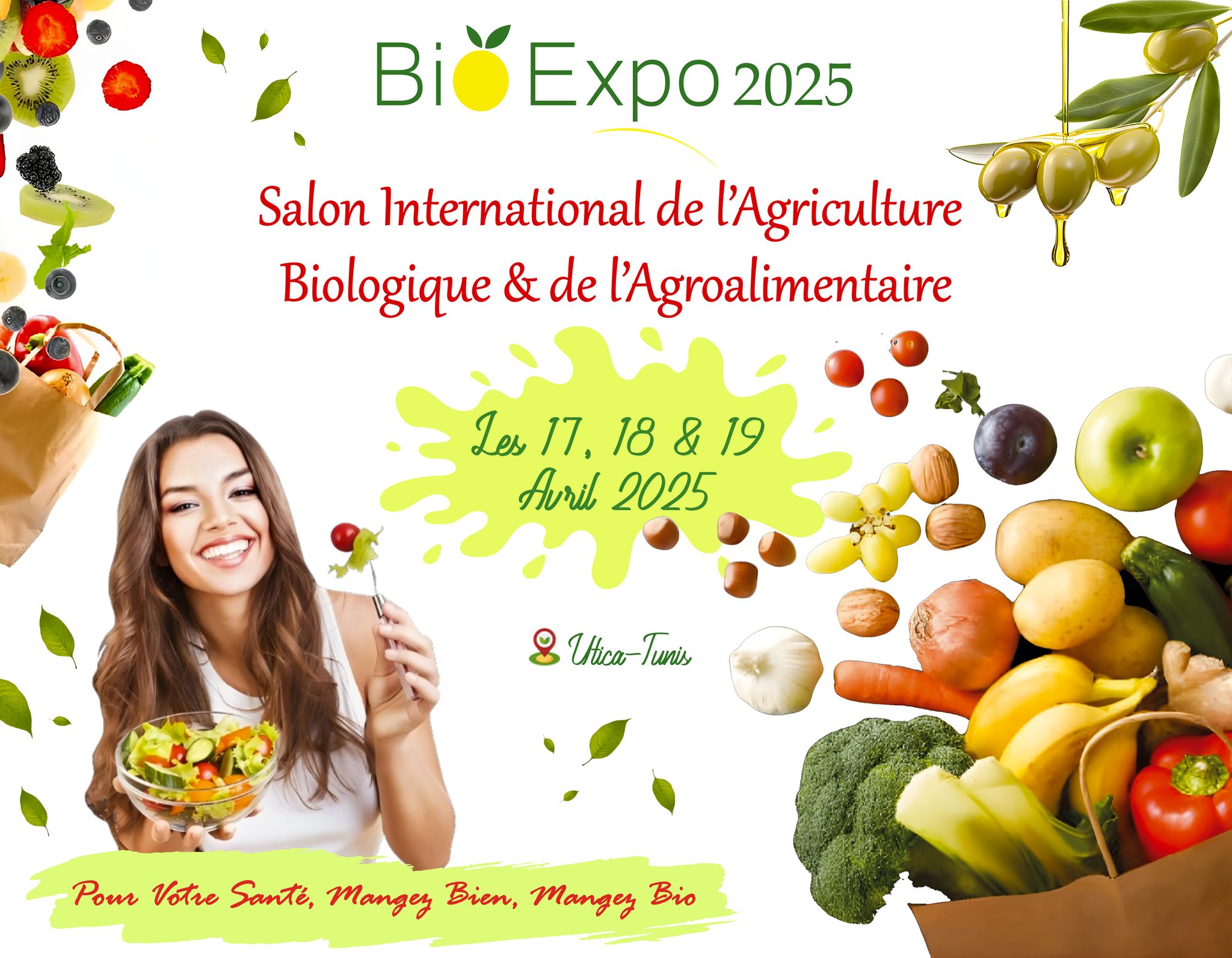 Bio-Expo 2025 à Tunis : Plus de 100 exposants au salon de l’agriculture ...