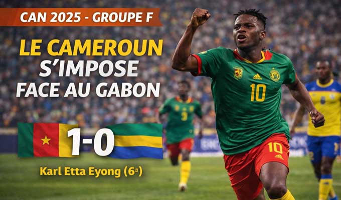 CAN 2025 – Groupe F : le Cameroun démarre par une victoire face au ...